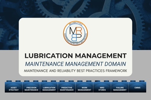 Lubrication Management Building Block - ReliabilityX