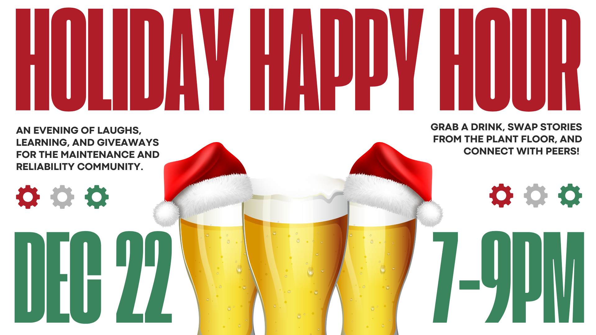 Holiday Happy Hour - ReliabilityX